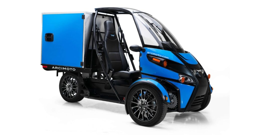 Arcimoto Launches New 3-Wheel 75 mph Electric Utility Vehicle ...