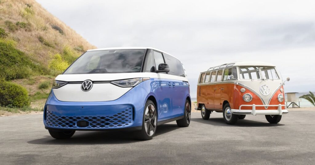 Volkswagen Unveils 2024 VW ID Buzz 3-Row EV For North America Electric ...