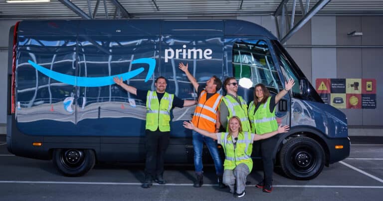 Rivian Brings First Amazon EV Delivery Vans To Europe - Electric Guide