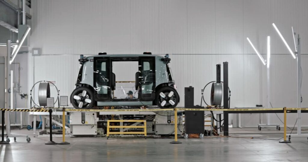 Zoox Autonomous Robotaxi Hits the Road in Las Vegas Amid Team Expansion ...